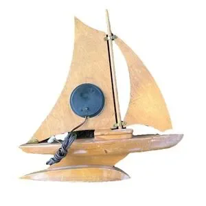 SESSIONS | Wall Decor | Vintage Sessions Wooden Sailboat Mantel Clock ...